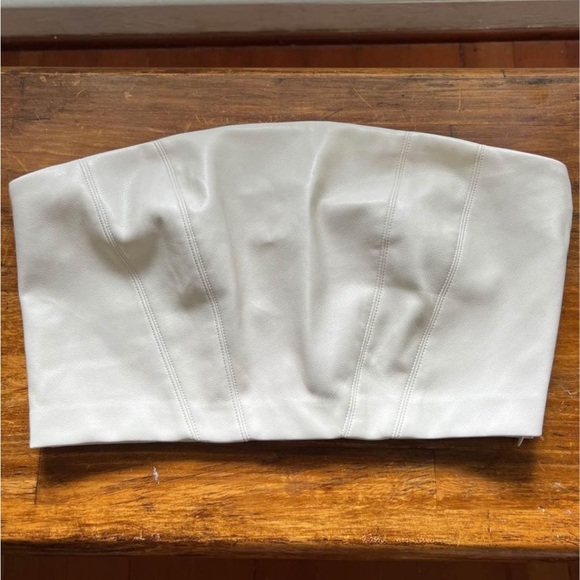 Zara | Tops | Zara White Tube Top | Poshmark